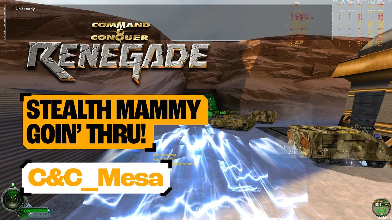 Command & Conquer: Renegade — GDI Beats Nod Without Mercy! - YouTube