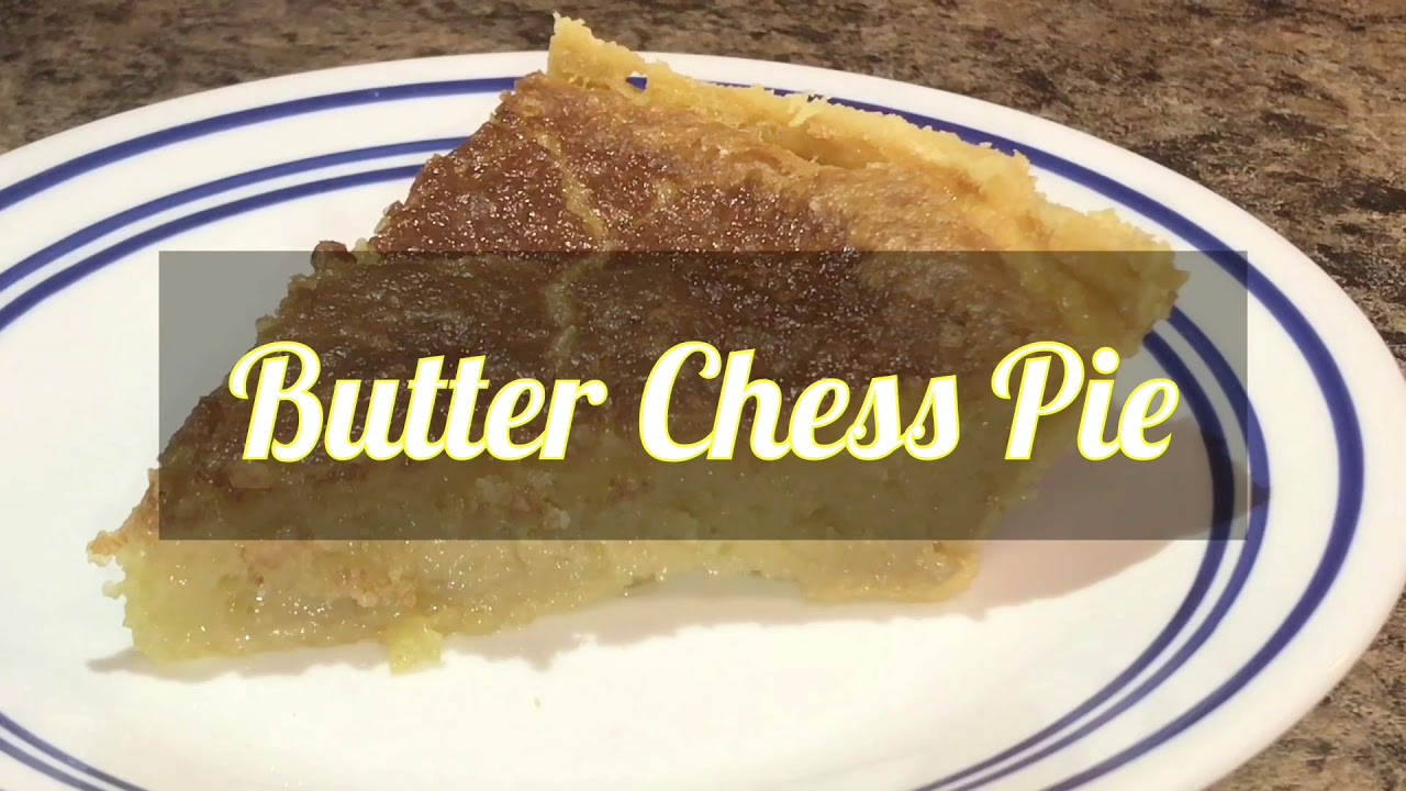 Butter Chess Pie | Quick & Easy Recipe | by Rapid Recipes - YouTube