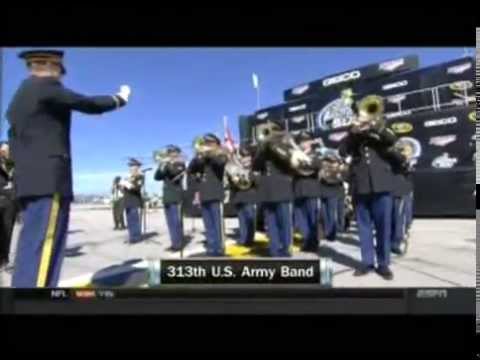 The Star Spangled Banner The 313th U.S. Army Band 10-19-14 - YouTube