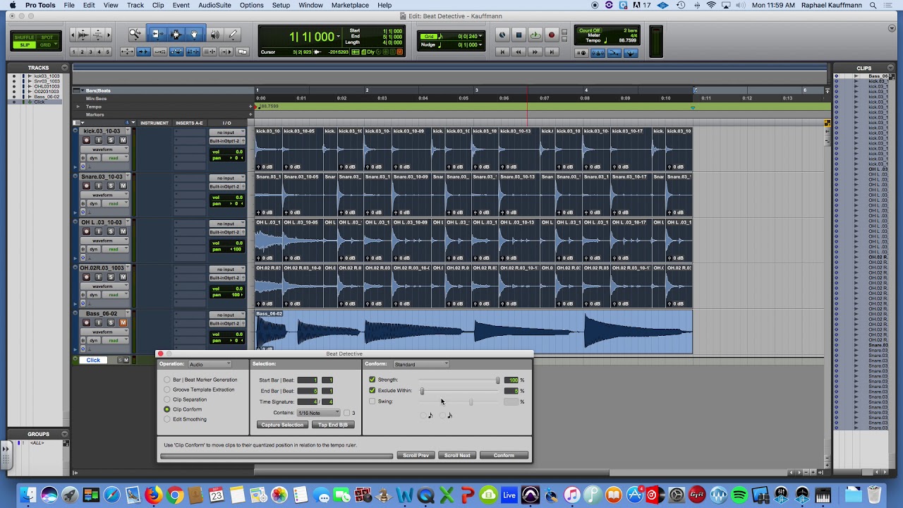 Pro Tools - Beat Detective - YouTube