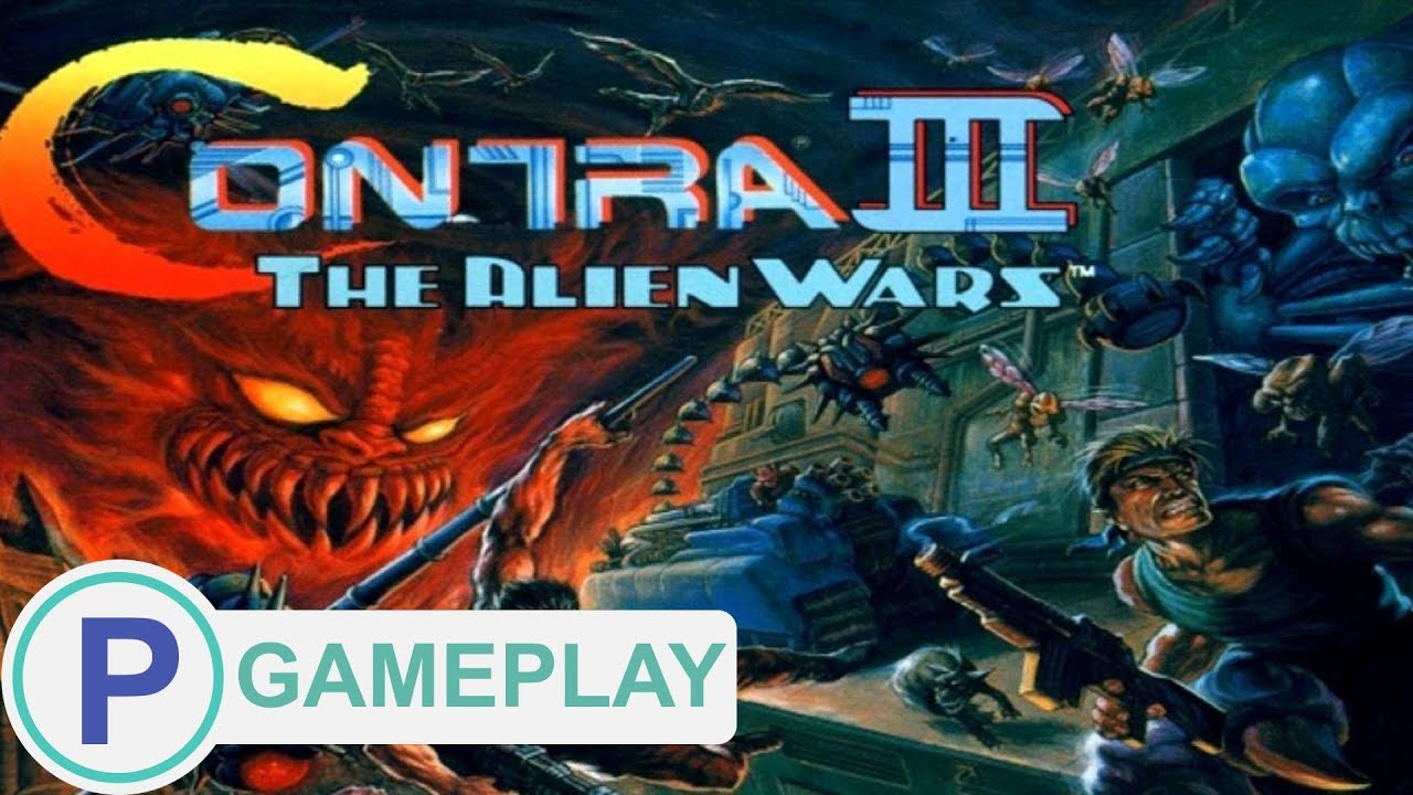 Contra III: The Alien Wars - Gameplay SNES Classic - YouTube