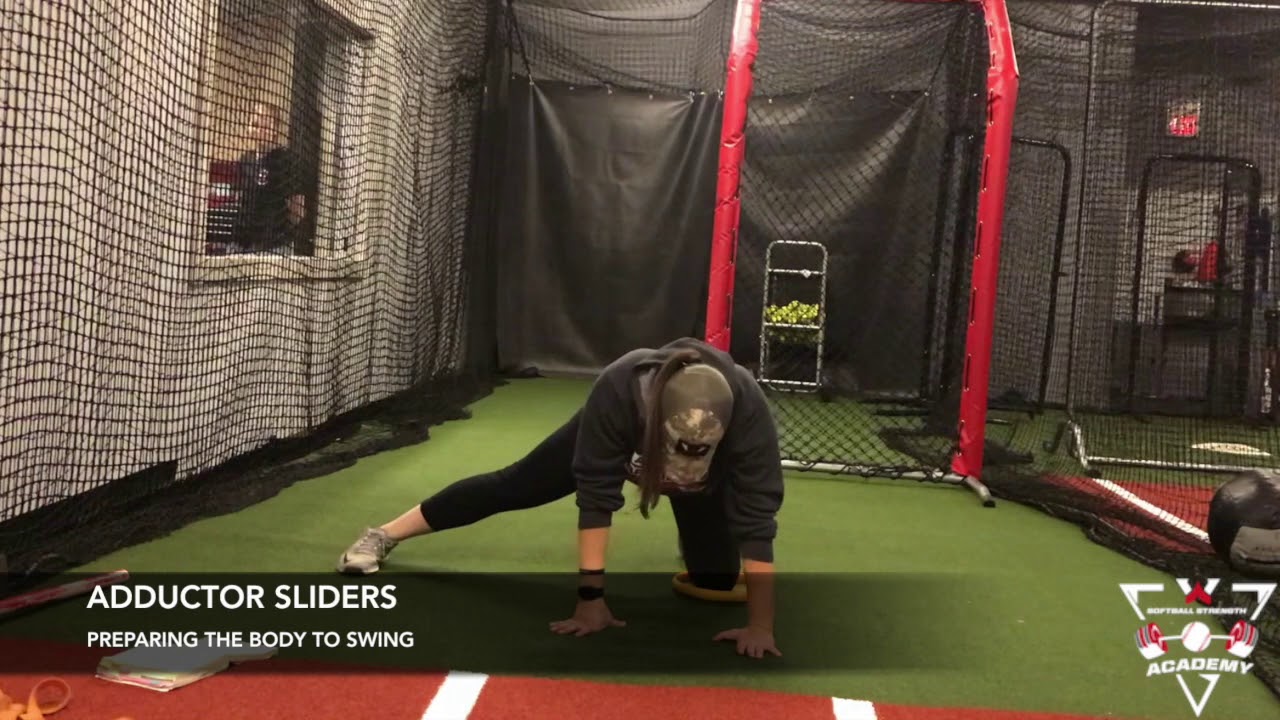 Adductor Slides - YouTube