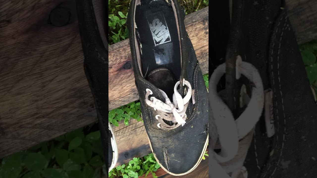 super trashed festival vans - YouTube
