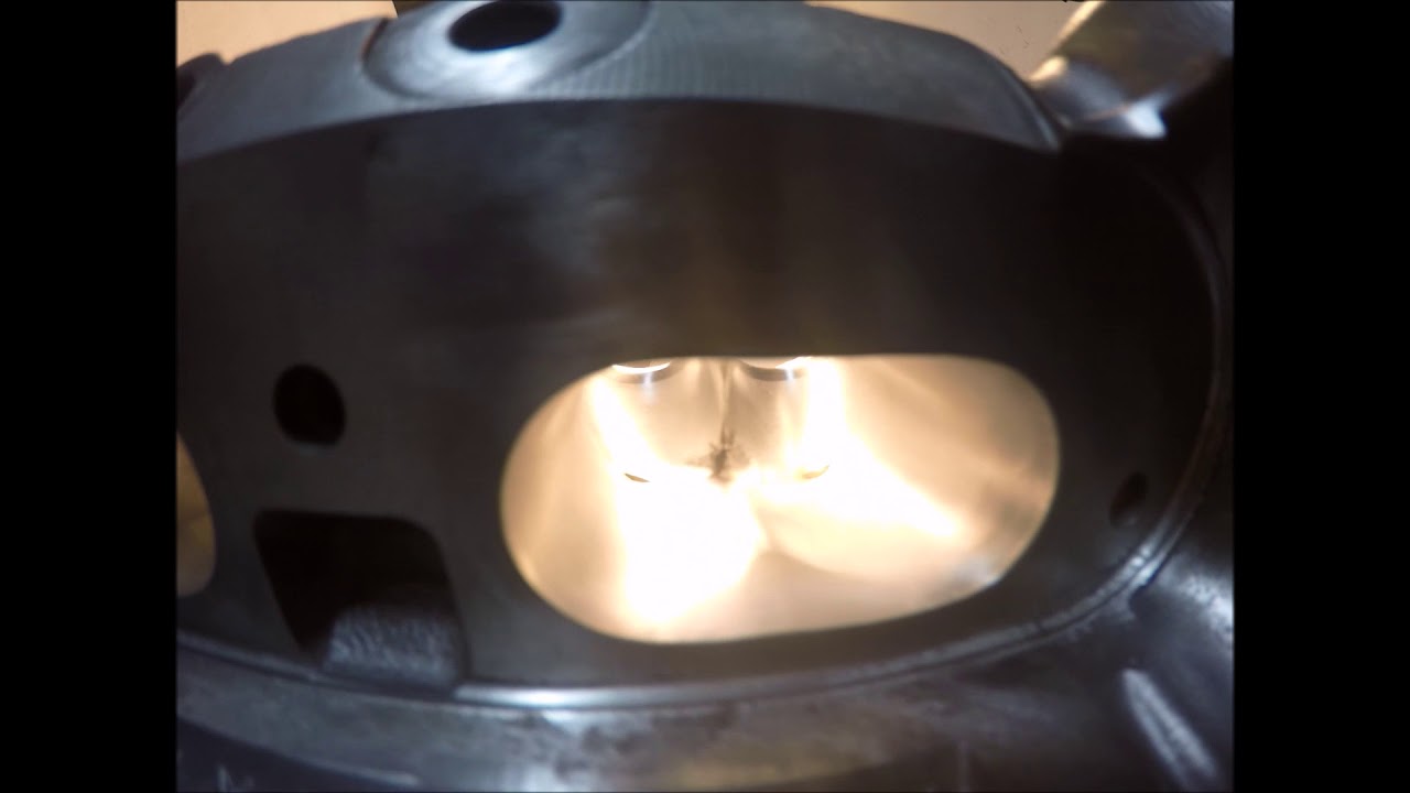 BMW M52 Ported Head & preparation for double vanos by Racemode - YouTube