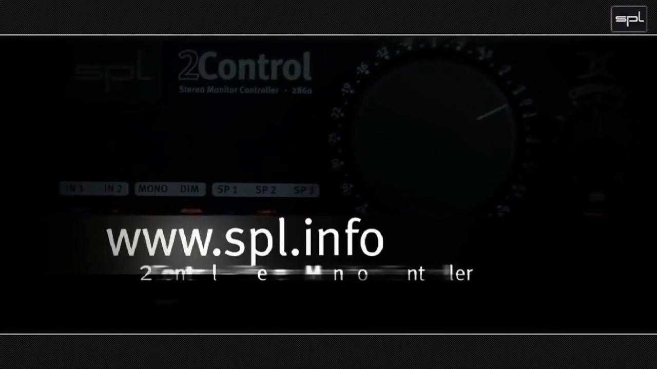 SPL 2Control | Tanıtım videosu - YouTube