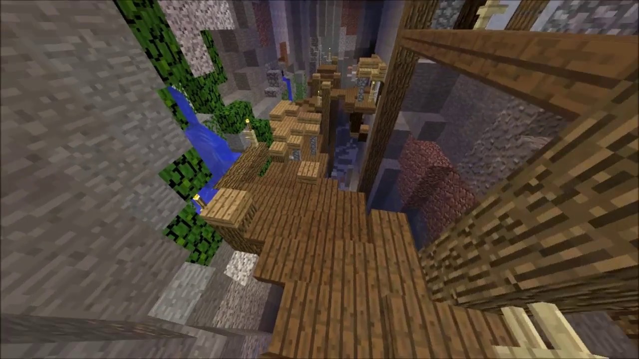 MINECRAFT RAVINE CITY SPEEDBUILD - YouTube