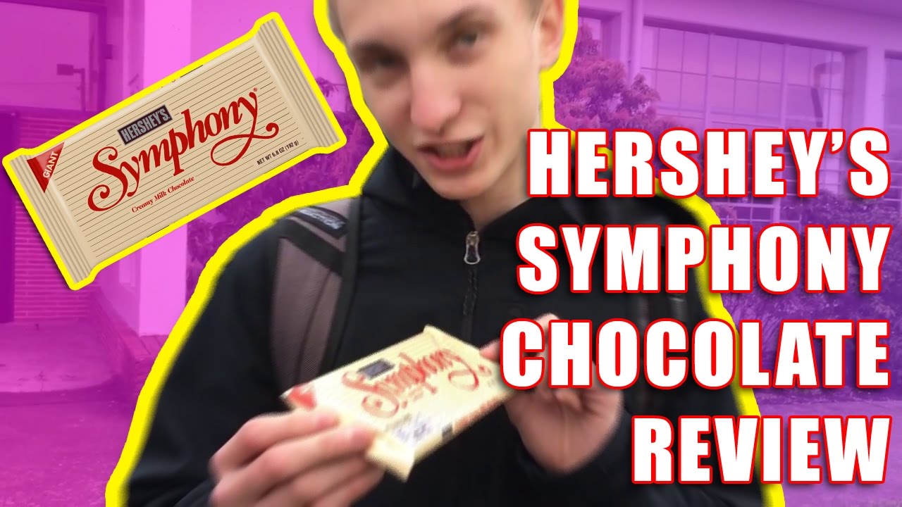 HERSHEY'S SYMPHONY CHOCOLATE BAR - TECHHEAD FOOD REVIEWS - YouTube