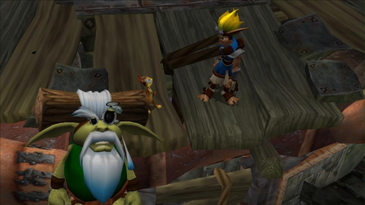Jak and Daxter: the Precursor Legacy Den letzten Weisen befreit grüner ...