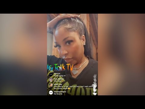 K Michelle Goes Live In Studio Session | IG Talk TV