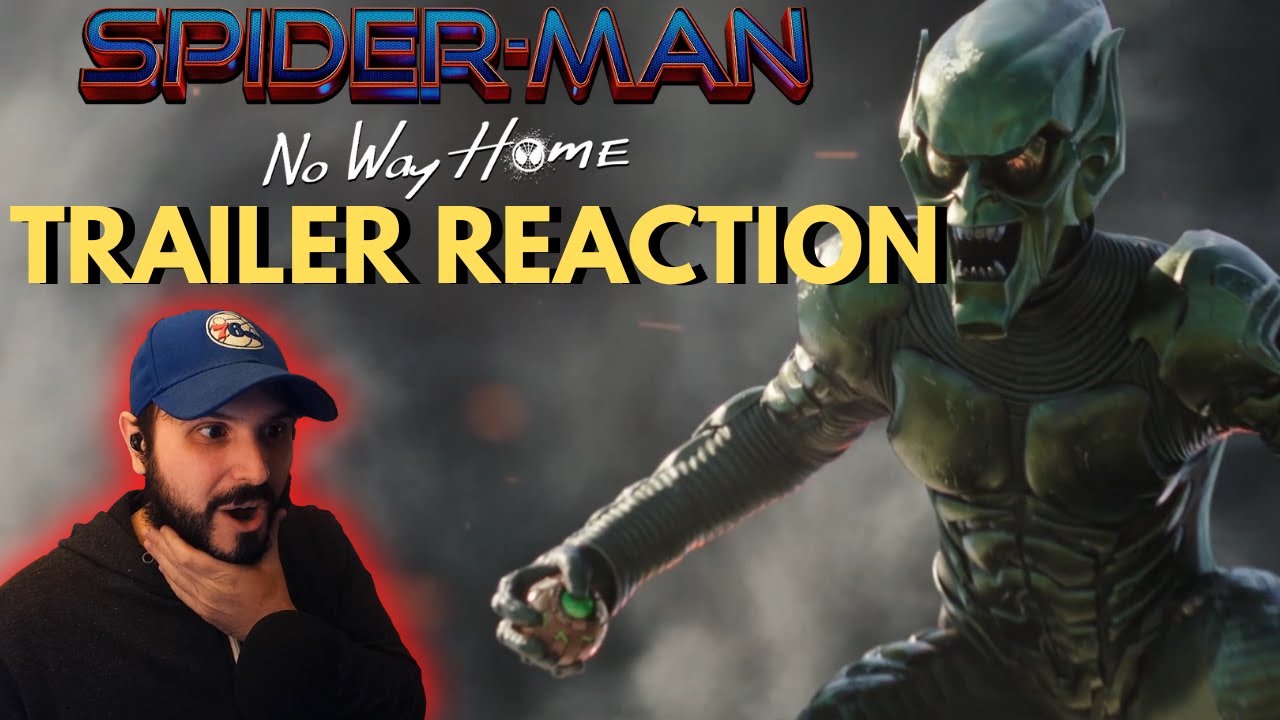 SPIDER-MAN NO WAY HOME Reaction Full Trailer! - YouTube