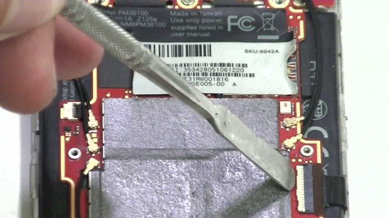 HTC One VX Screen Replacement | Teardown & Disassembly Repair - YouTube