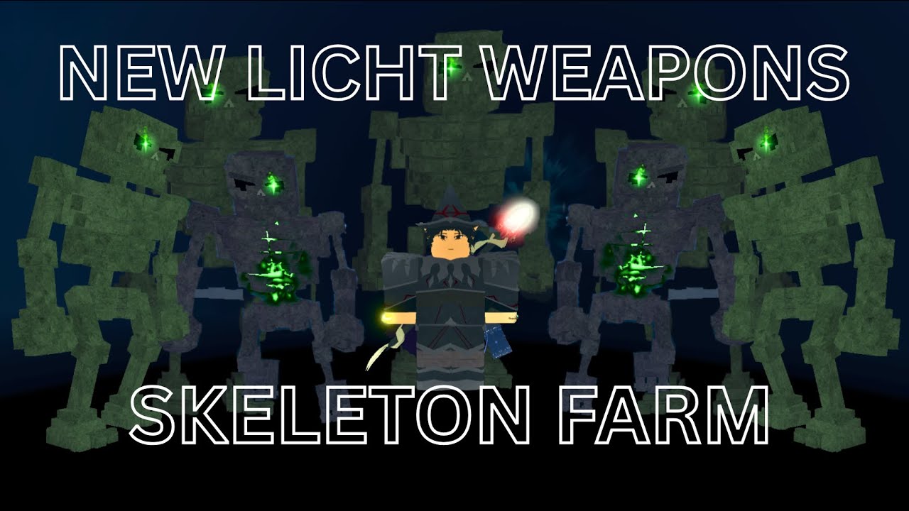 How to Obtain the New Licht Weapons! (Skeleton Farming Method) | Rune ...