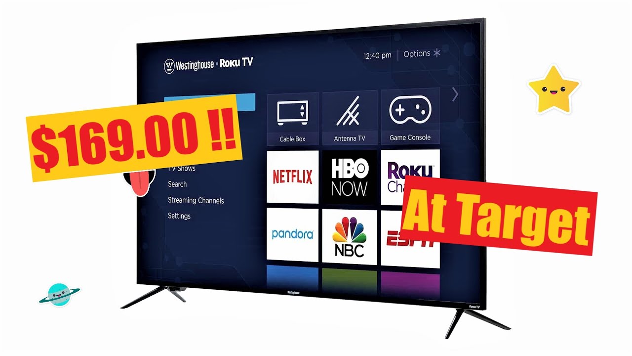Westinghouse 50" 4K Ultra HD Roku TV | $169.00 @ Target Stores - YouTube