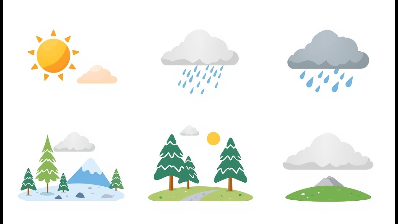 Learning About the Weather | Calm Educational Story for Kids - YouTube