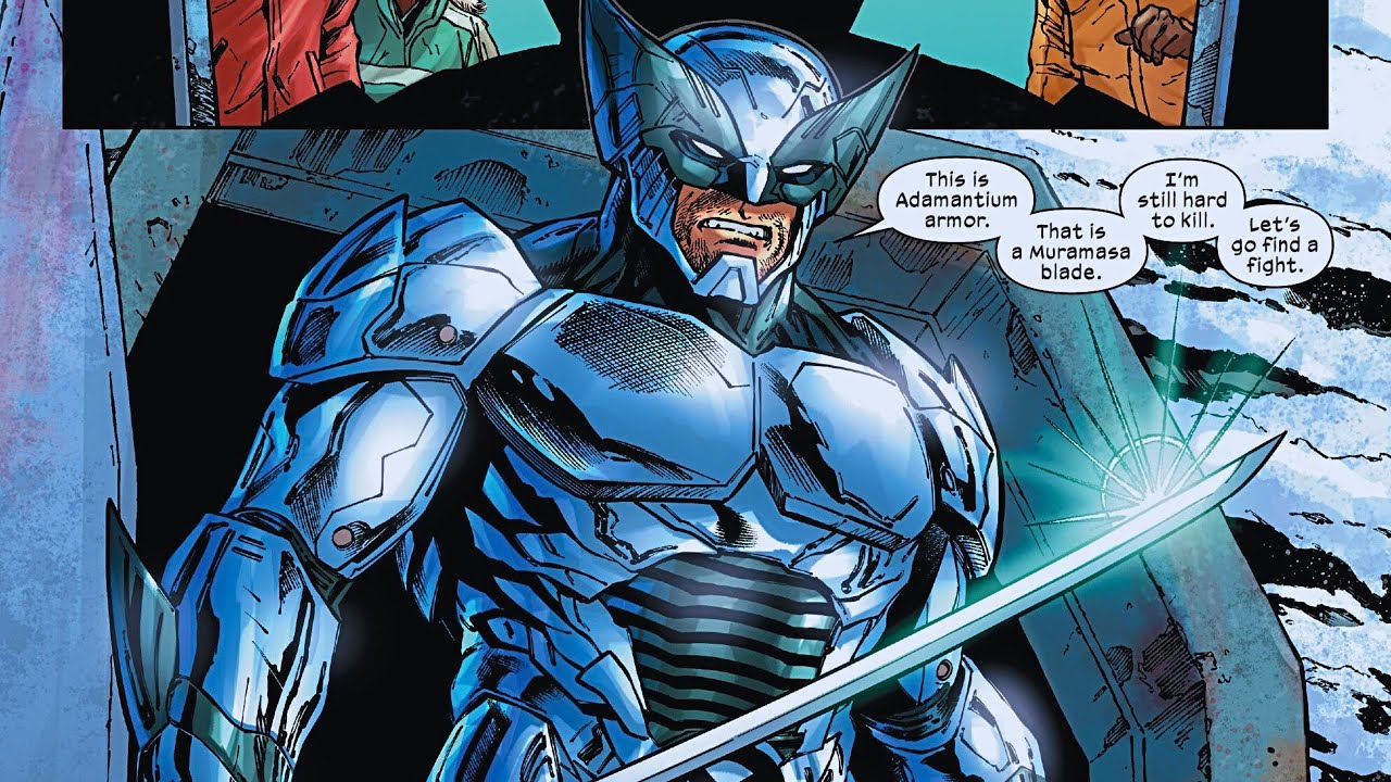 Wolverine issue 48, SABRETOOTH WAR PART 8, THE NEW WOLVERINE SUIT! # ...