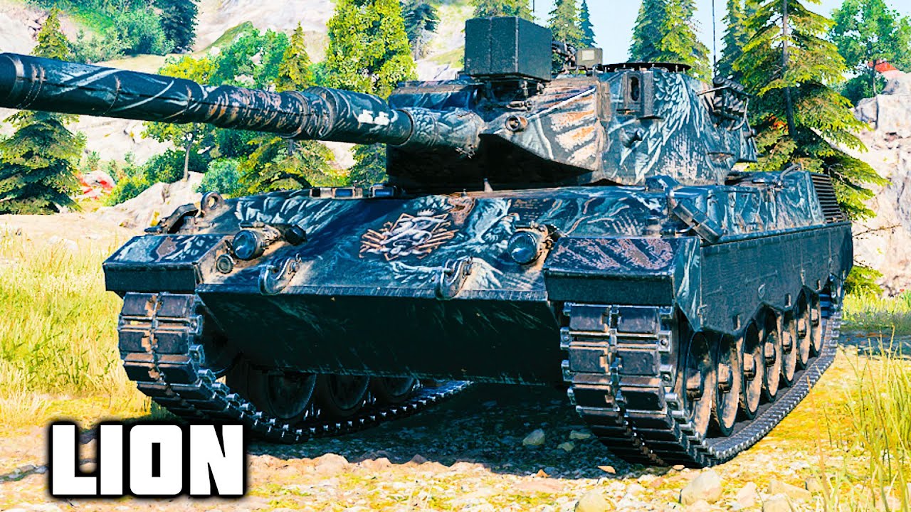 Lion WoT - 5 Kills, 10,7K Damage - YouTube