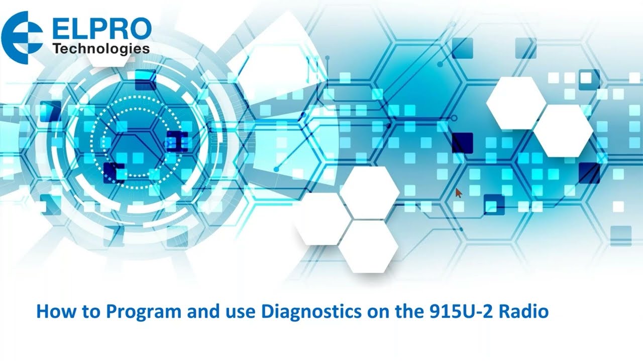 ELPRO Technical Training Video 9 - 915U-2 Series programming and ...