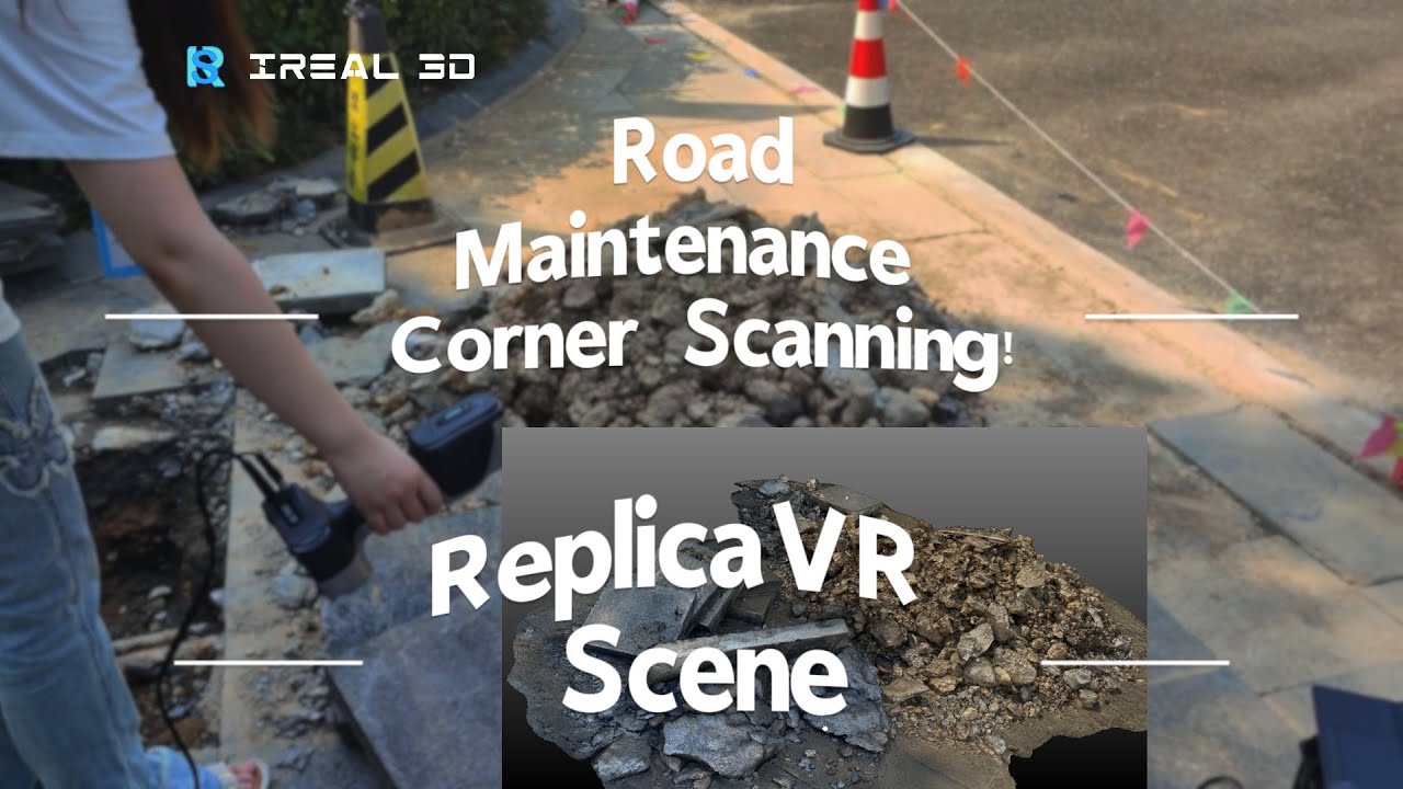 Amazing! 3D Scanning the Road Maintenance Corner for VR and Digital ...