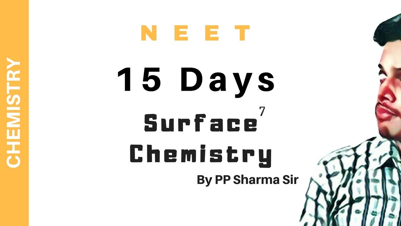 NEET 2019 Surface Chemistry 3 (Previous Years Questions) by PP Sharma ...