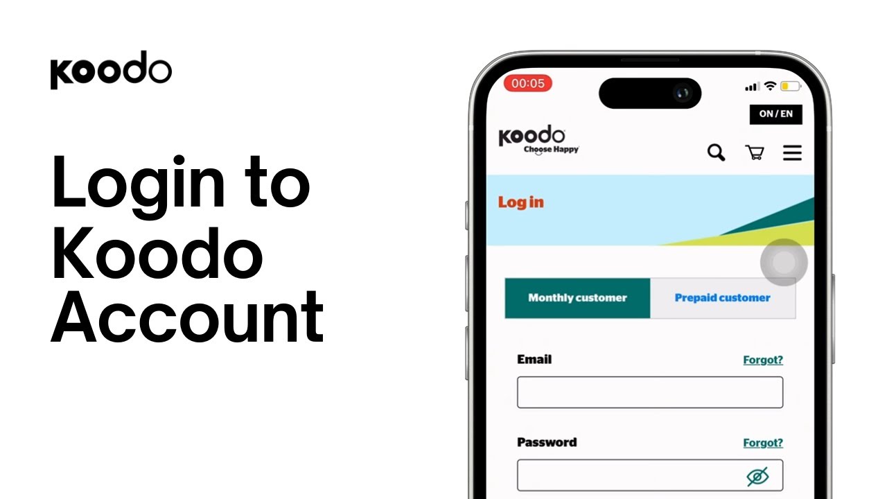 Koodo Mobile Sign In: How to Login To Your Koodo Account (2024) - YouTube