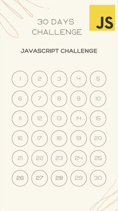 30 Days of JavaScript 🚀 Join the Coding Challenge! 💻🔥 | Shorts | Tamil | CodeWithAswin - YouTube