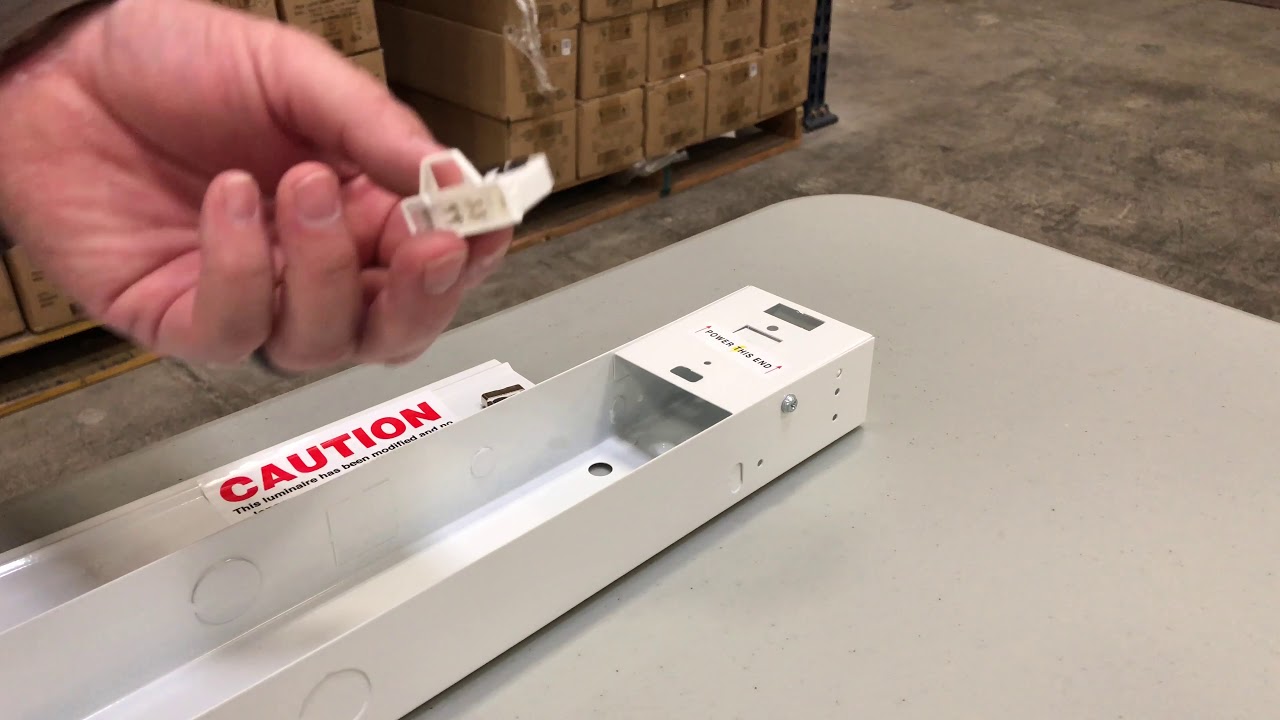 PLT LED Ready Strip Light Fixture - YouTube