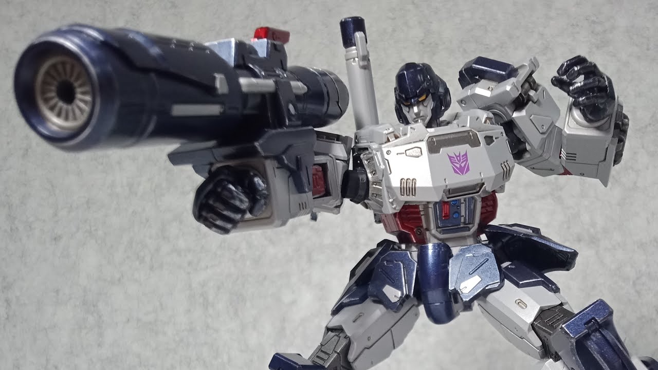 TRANSFORMERS THREE ZERO MEGATRON MARVEL COMIC EDITION 漫威威震天 完整版 - YouTube