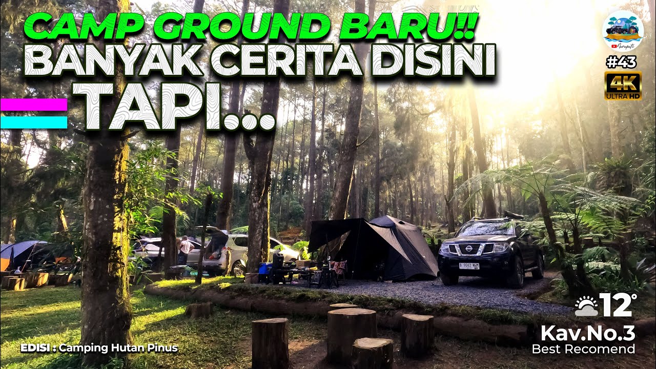 REVIEW JUJUR‼️ CAMPING GROUND BARU DI BANDUNG | Campervan Wood Forest ...