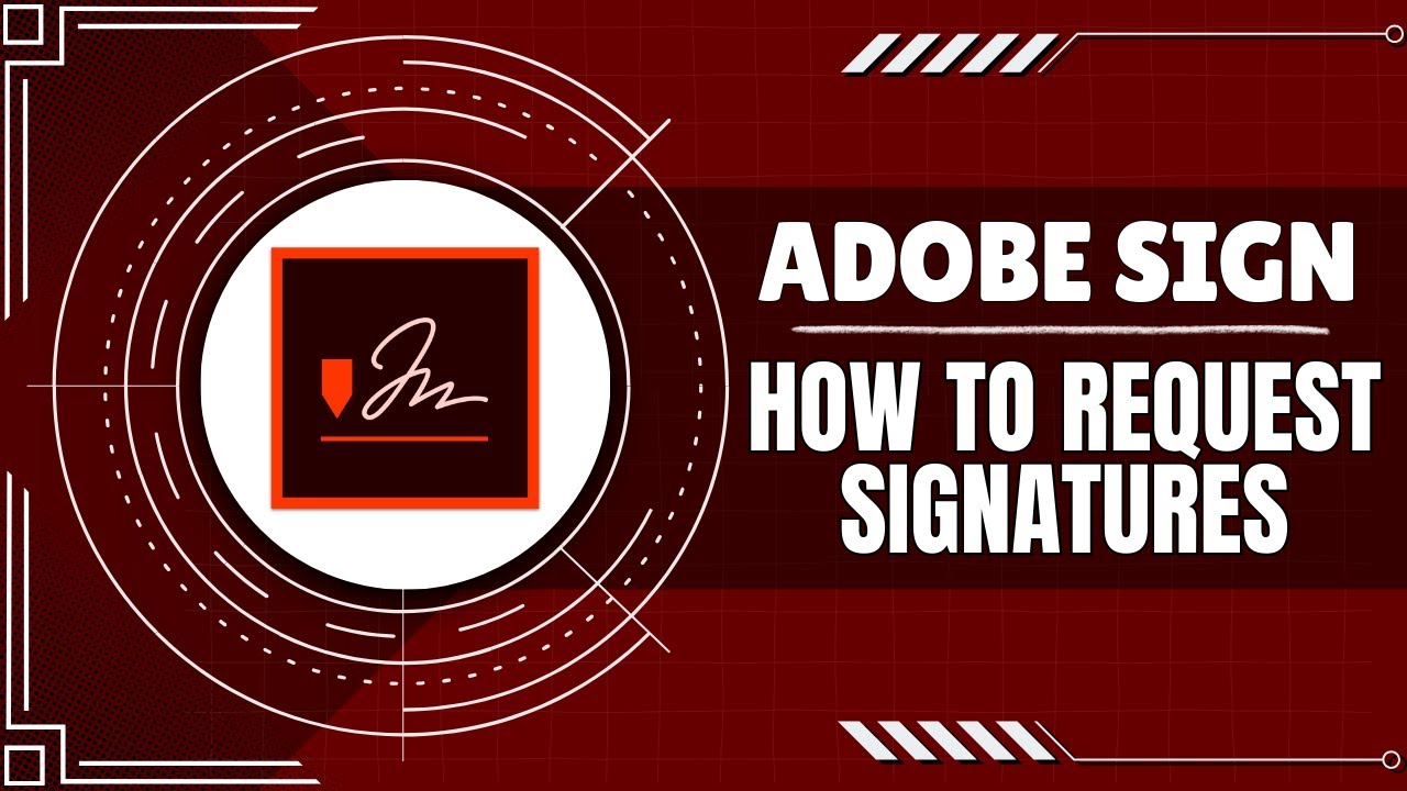 How To Use Adobe Sign To Request Signatures (Quick Tutorial) - YouTube