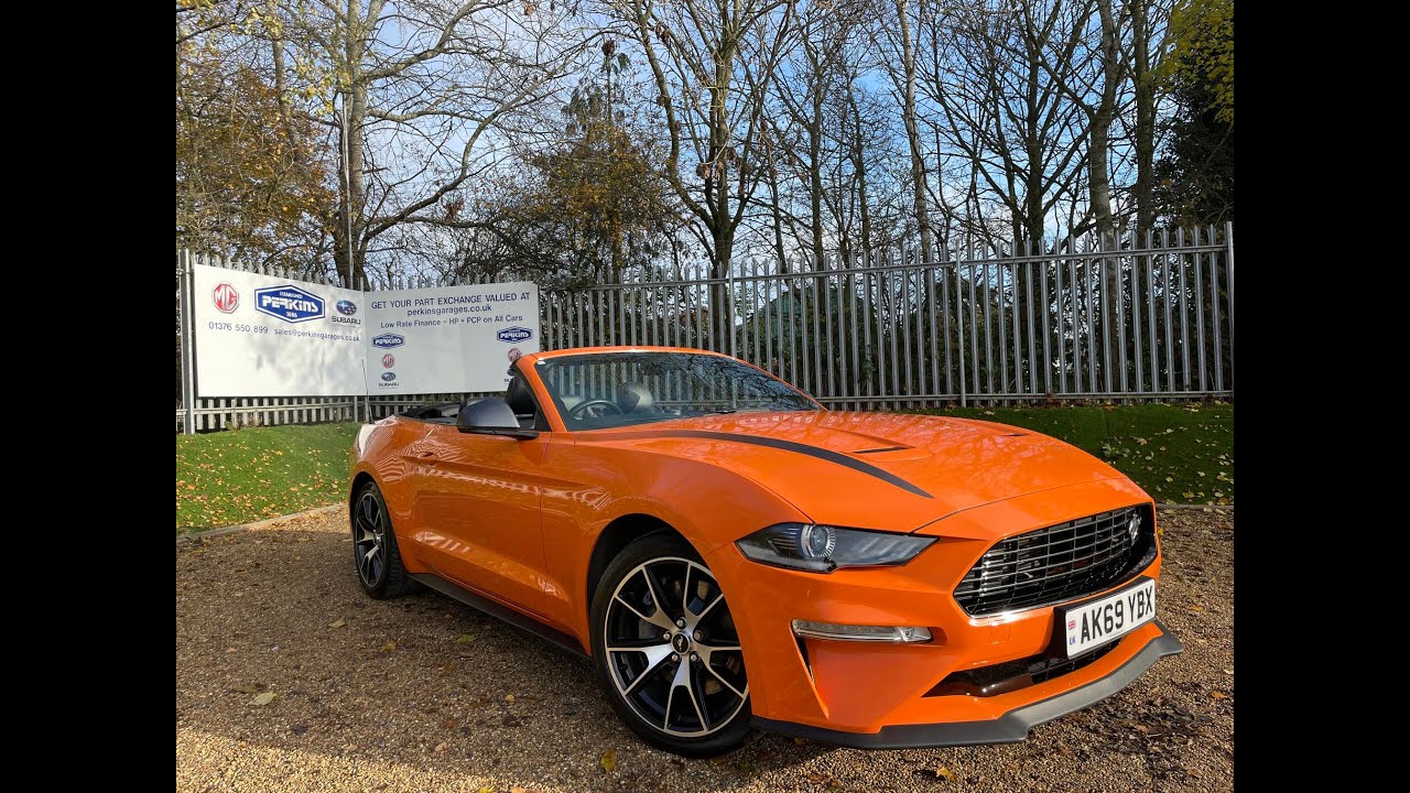***VEHICLE NOW SOLD*** FORD MUSTANG 55 EDITION 2.3L ECOBOOST 270ps ...