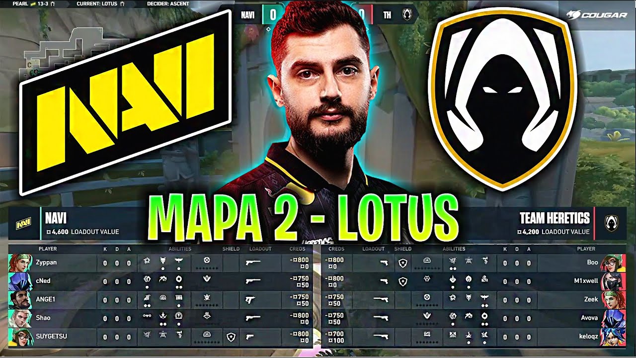 MIXWELL BUSCA EL EMPATE! | TH vs NAVI MAPA 2 LOTUS VCT EMEA 2023 - YouTube