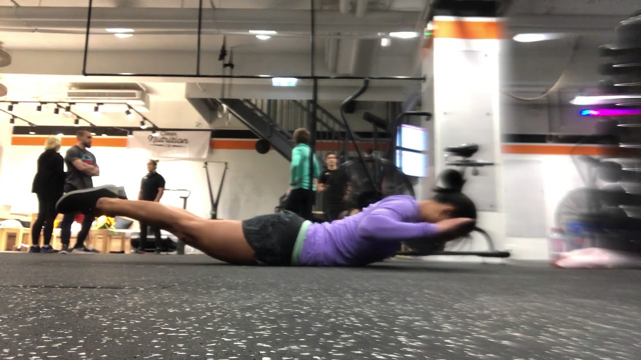 Prone Lying Superman Hold w/ OH Progressions - YouTube