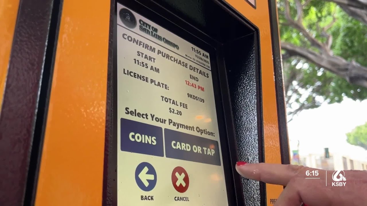 Changes to parking technology in downtown San Luis Obispo are complete ...