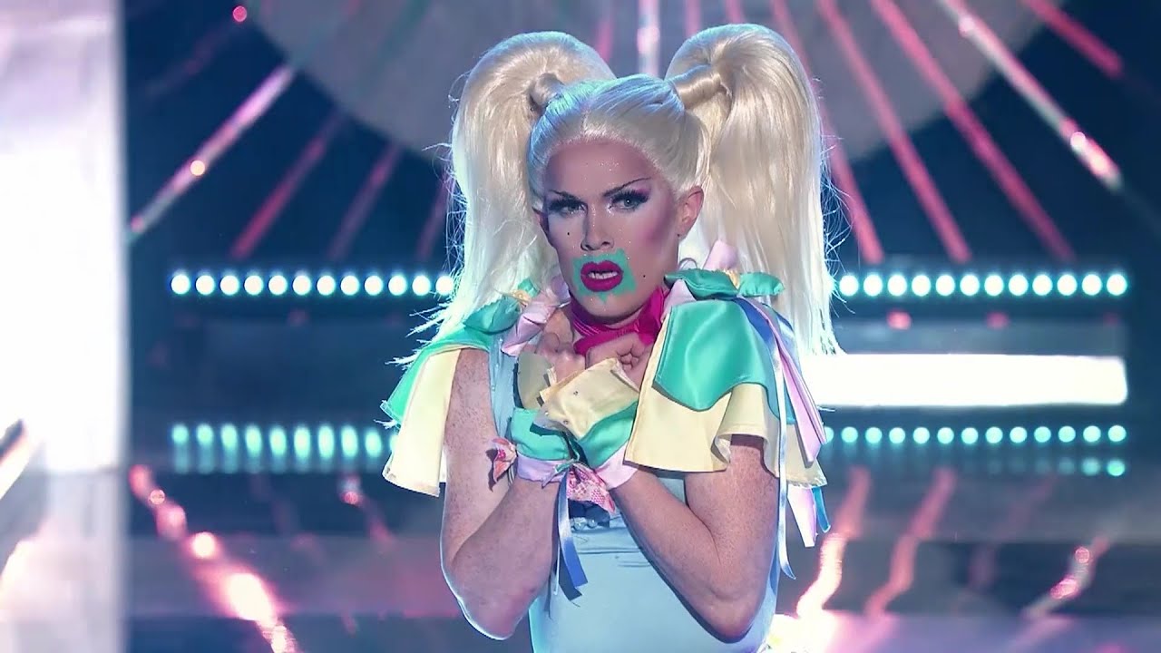 RuPaul's Drag Race UK Series 3 - "Anubis vs Elektra Fence Lip sync ...