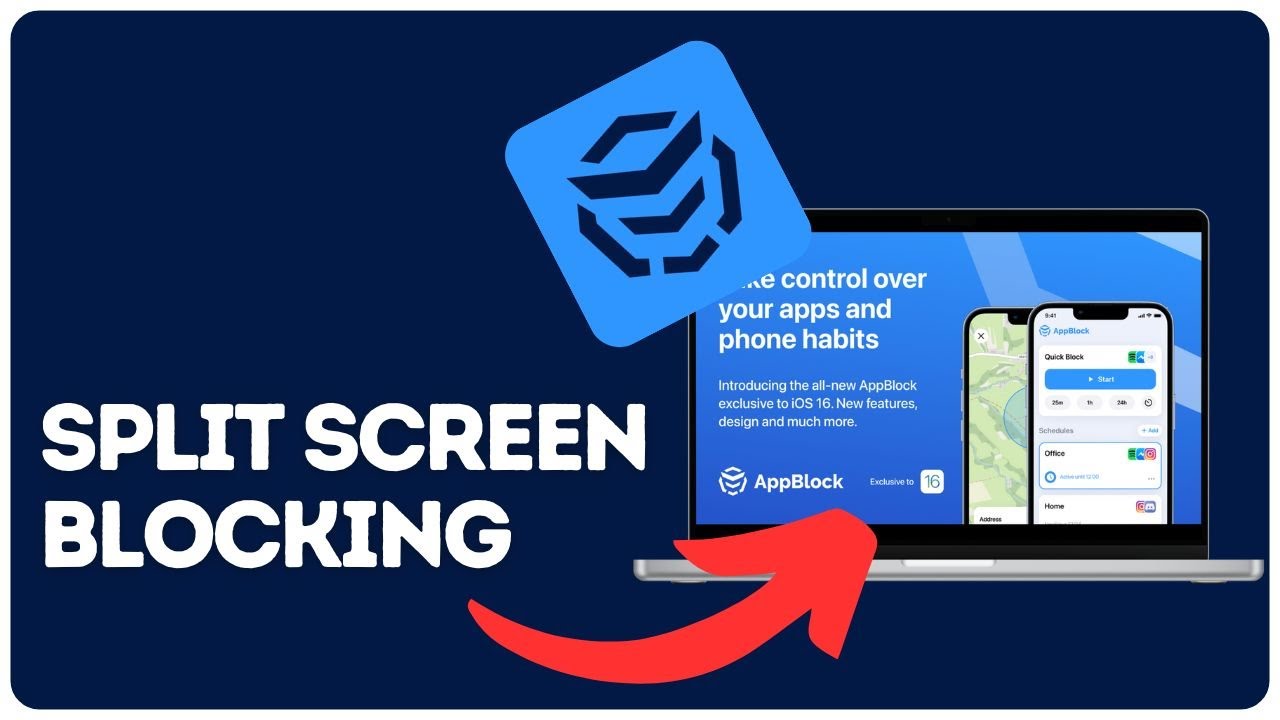 How to get split screen blocking on AppBlock? - YouTube