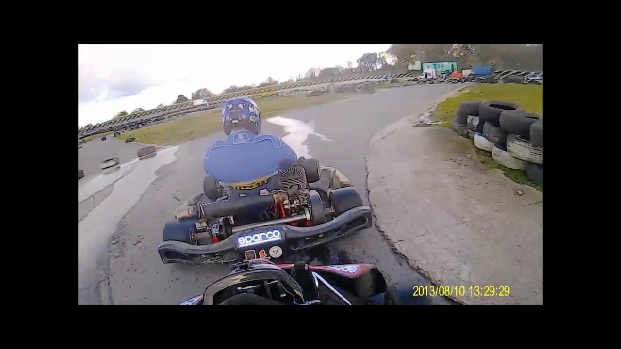 Angmering Oval Raceway Karting 01-02-2014 - YouTube