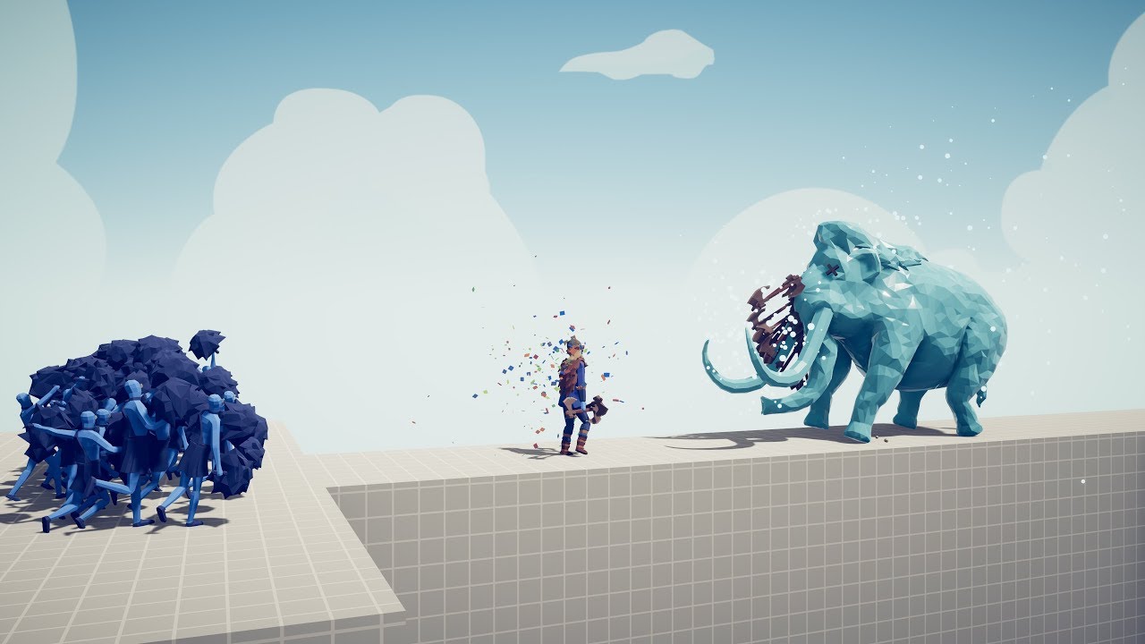 ULLR & CHEERLEADERS vs UNITS Totally Accurate Battle Simulator TABS ...