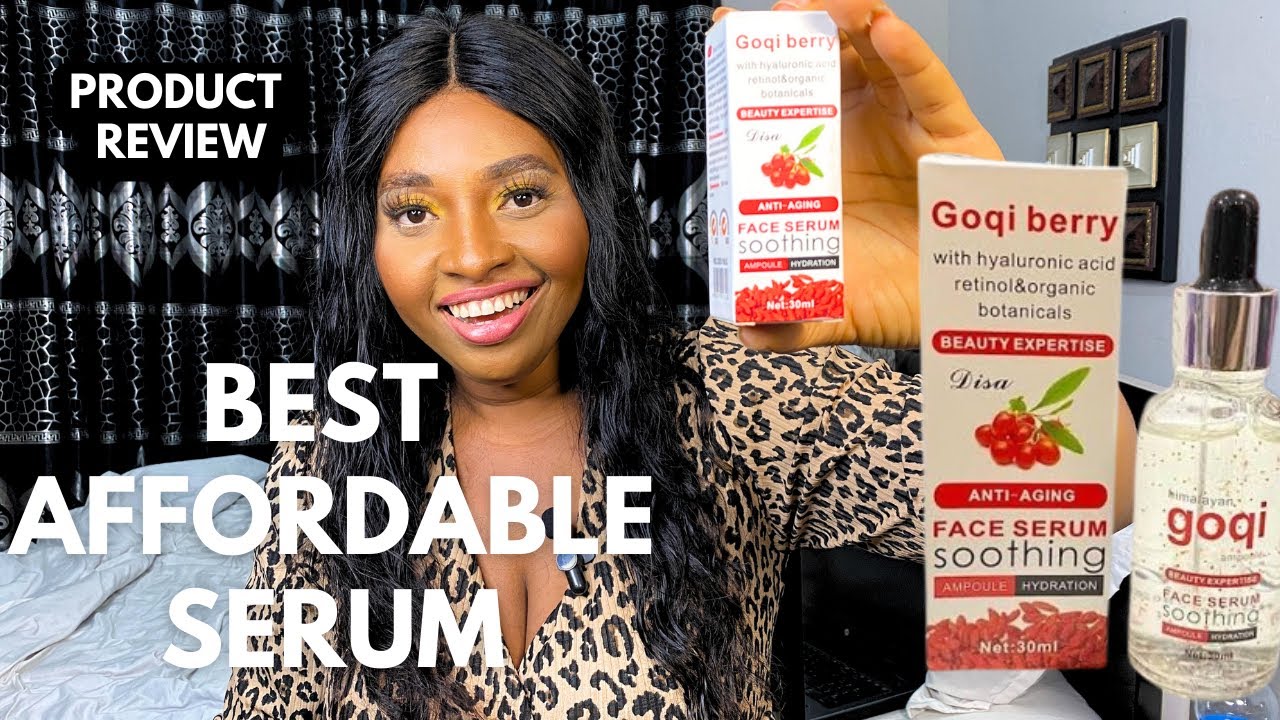 HONEST REVIEW: GOQI BERRY FACE SERUM |AFFORDABLE FACE SERUM SOOTHING ...