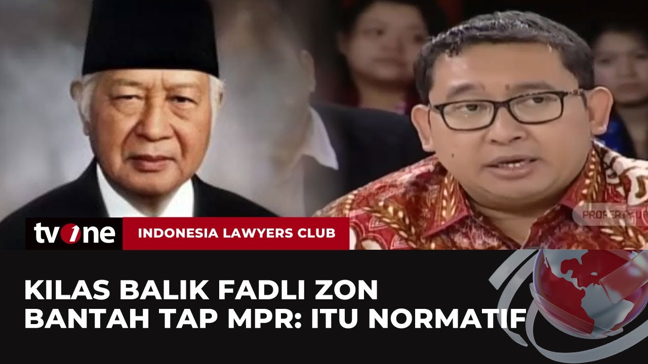 Jawaban Fadli Zon Soal Korban 1965: PKI Sukanya Memberontak | tvOne ...