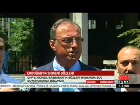 CNN TÜRK: Hurşit Güneş'ten Erdoğan'a suç duyurusu...