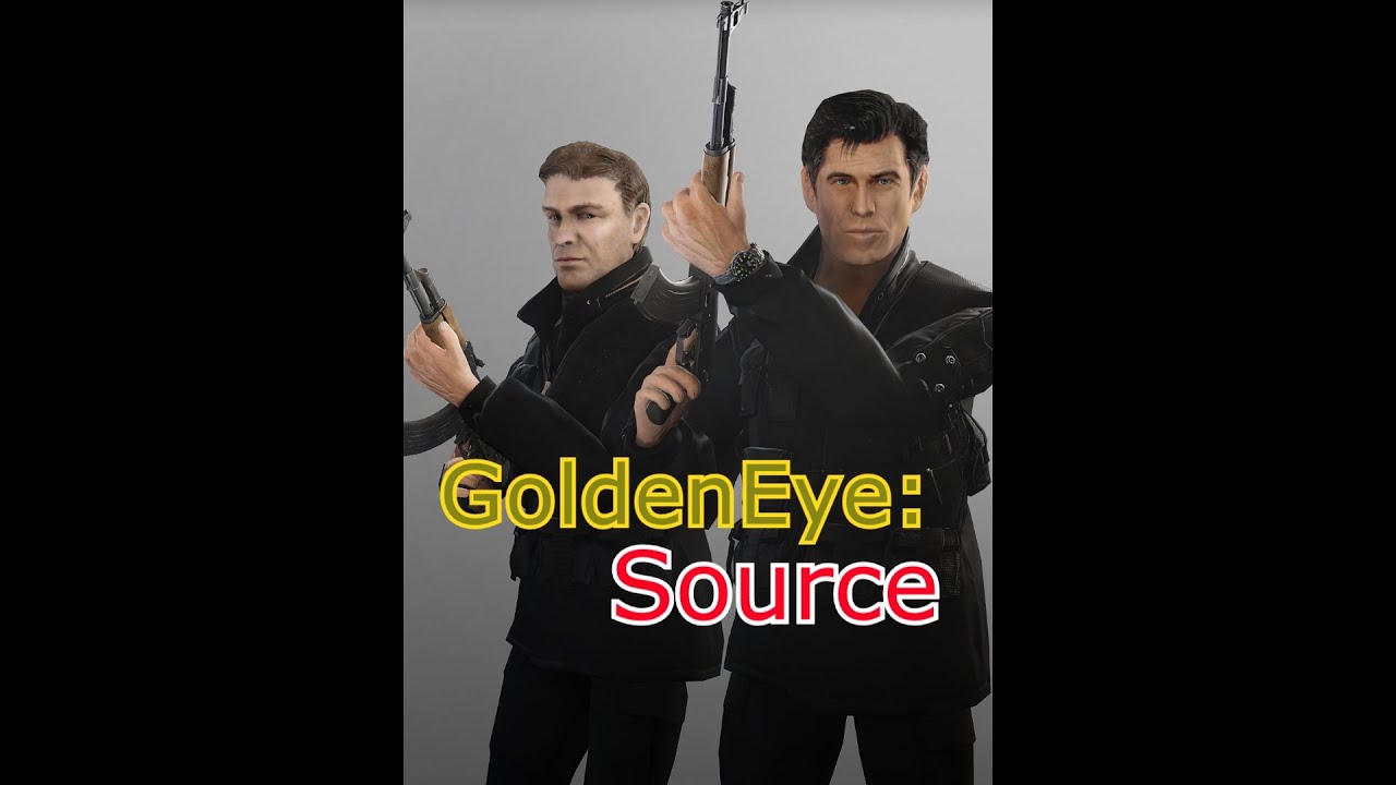 GoldenEye:Source Mod Gameplay 2019 FPS Gamemodes Levels Dam+ Facility ...