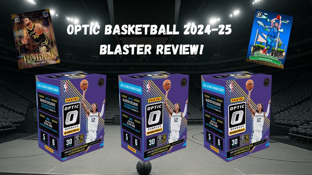 Optic Basketball 2024-25 Blaster Review! SSP Phazes Hit! - YouTube