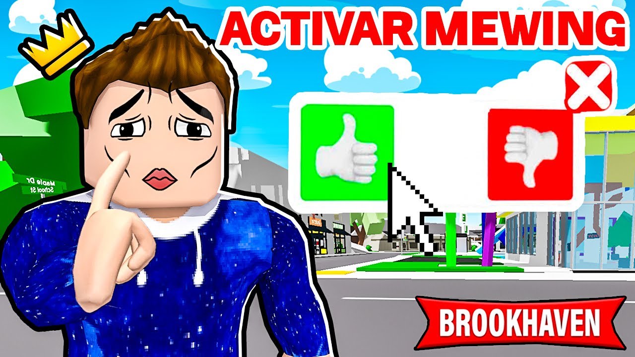 COMO ACTIVAR EL MEWING EN BROOKHAVEN! 🤫🧏🏻‍♂️ - Roblox YoSoyLoki - YouTube