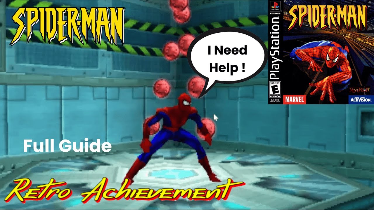 Spider-Man (2000) Ps1 Retro Achievement Full Guide - YouTube