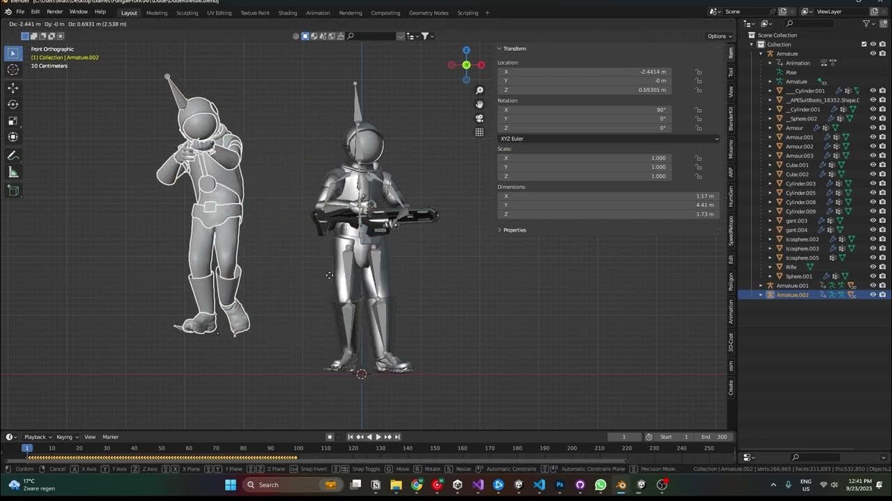 How to remap a Mixamo animation in Blender using Auto Rig Pro - YouTube