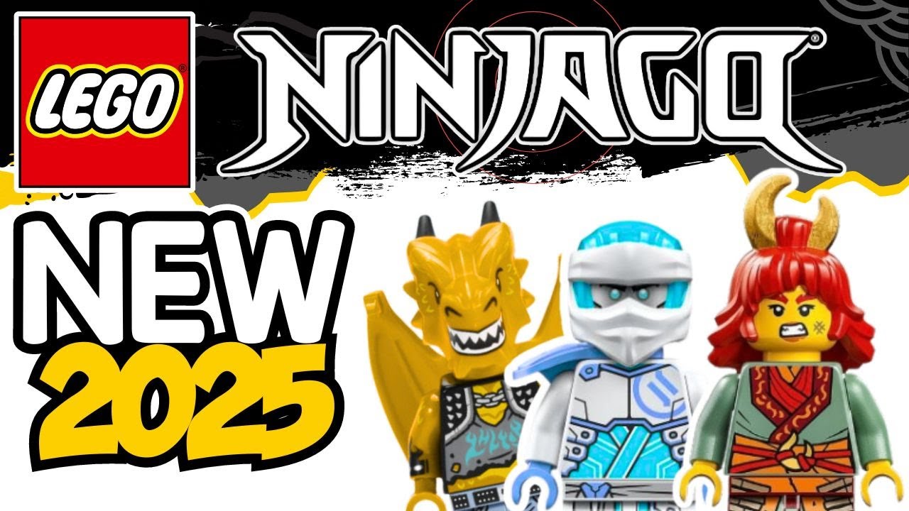 More LEGO Ninjago Sets! - Coming Soon in 2025! - YouTube
