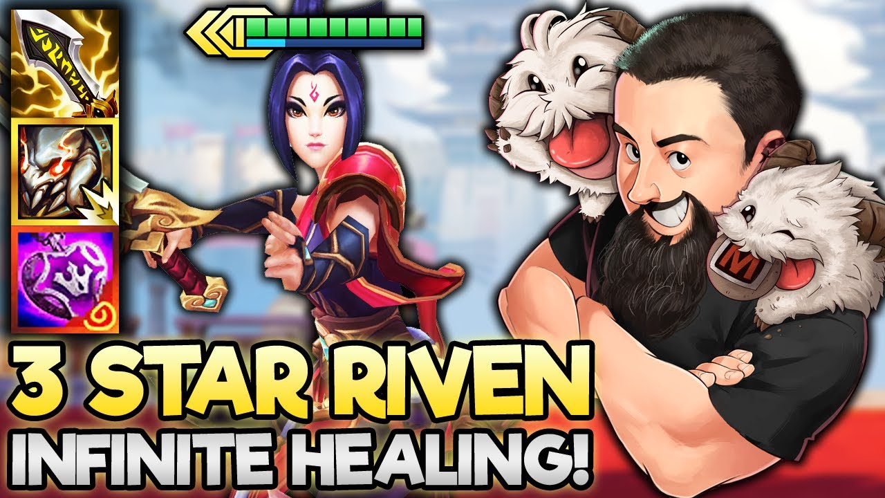 3 Star Riven - Innervating Locket Healing is INSANE!! | TFT Inkborn ...