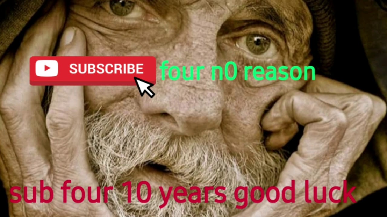 Sub four 10 years good luck - YouTube