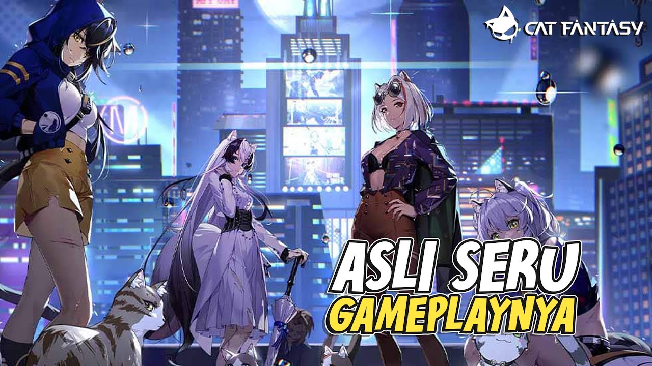 ASLI KUCING!! | Cat Fantasy Android Gameplay - YouTube