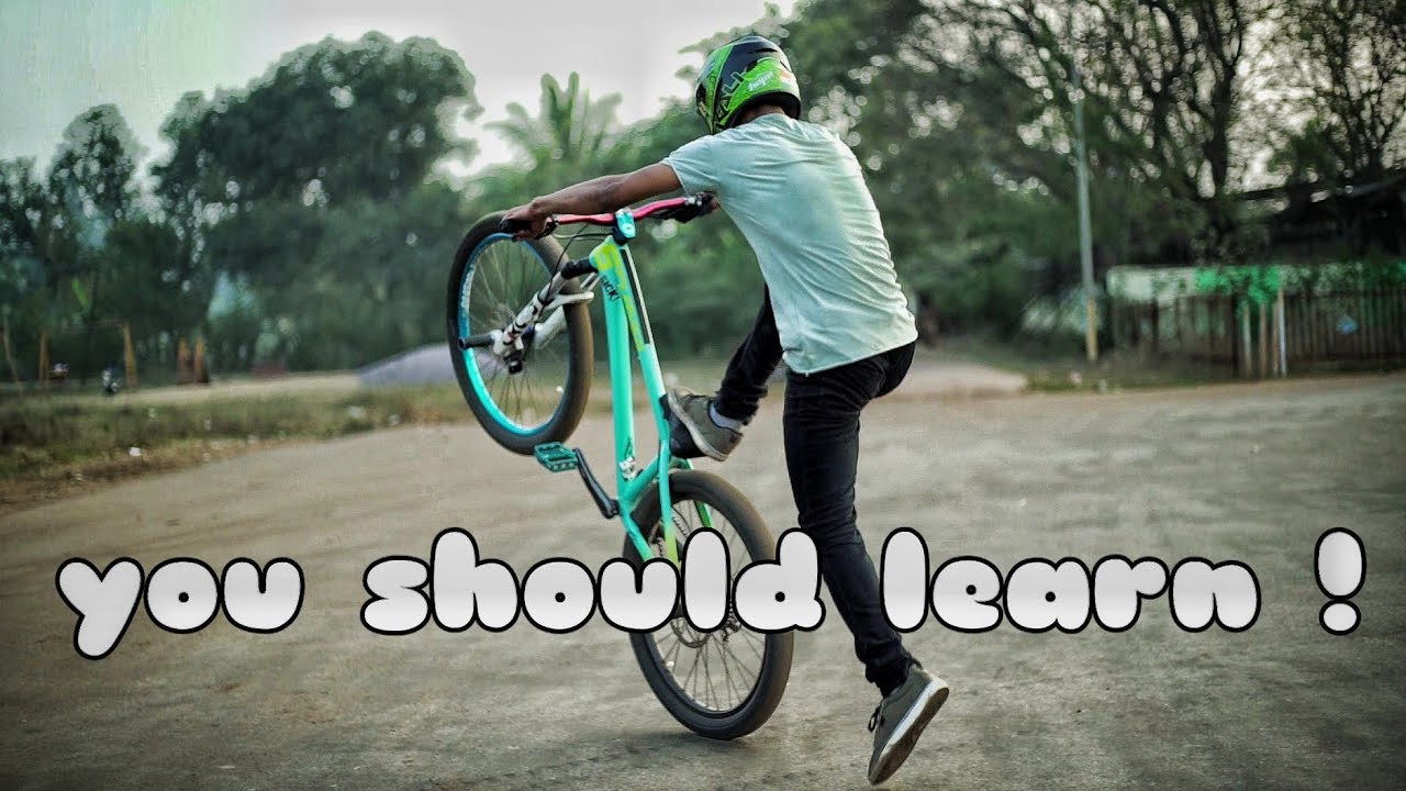 10 wheelie tricks you should learn ! - YouTube